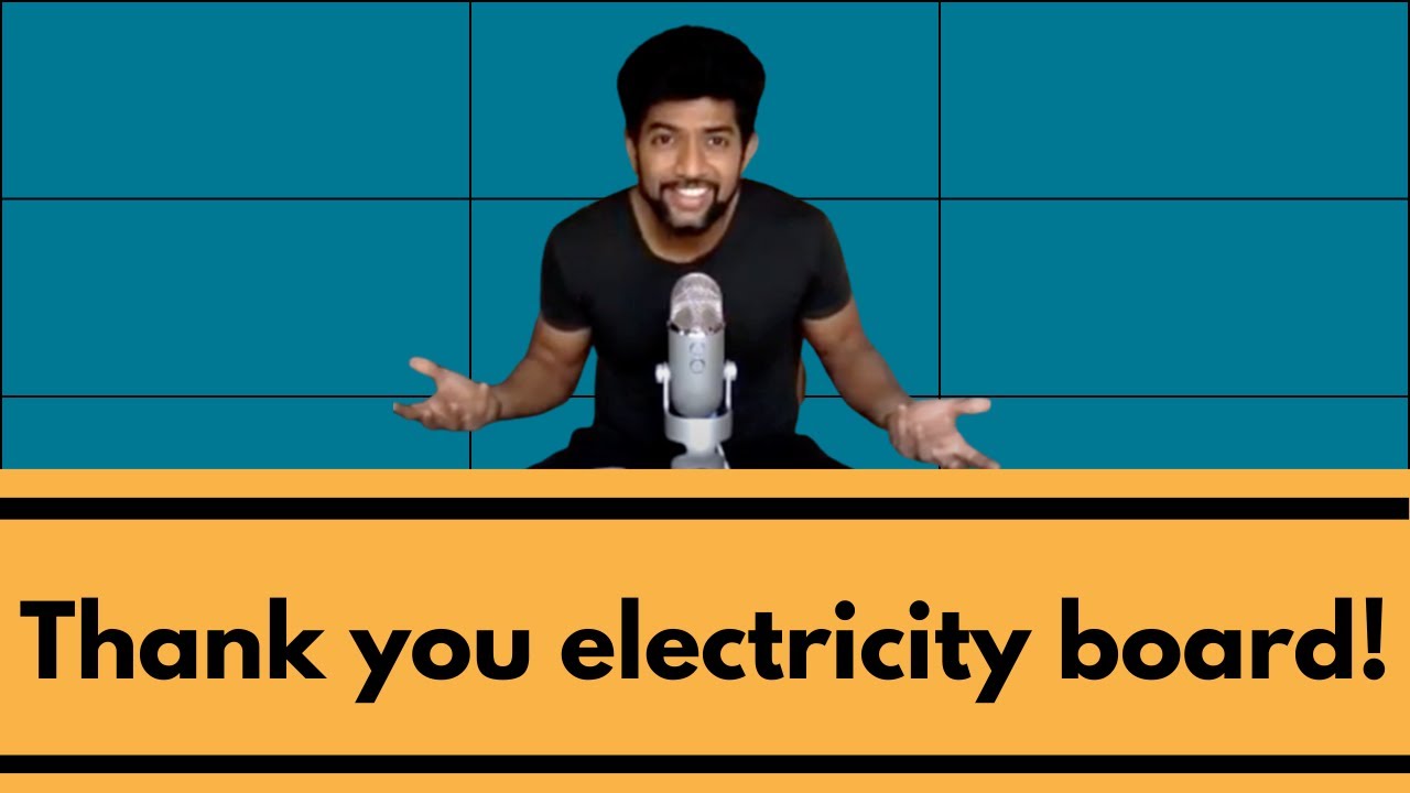 Thank you electricity board! - YouTube