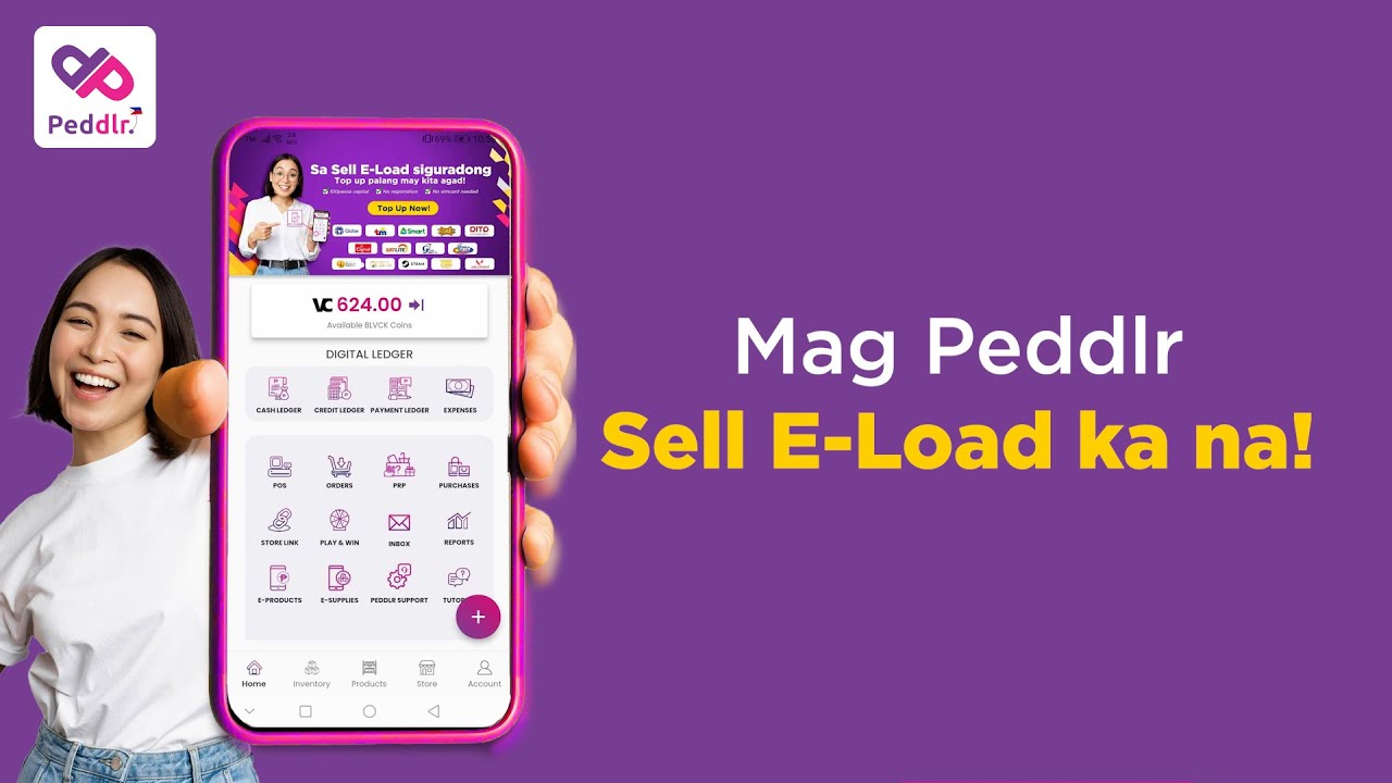 Peddlr | Paano mag Load sa Sell E-Load ng Peddlr App? - YouTube