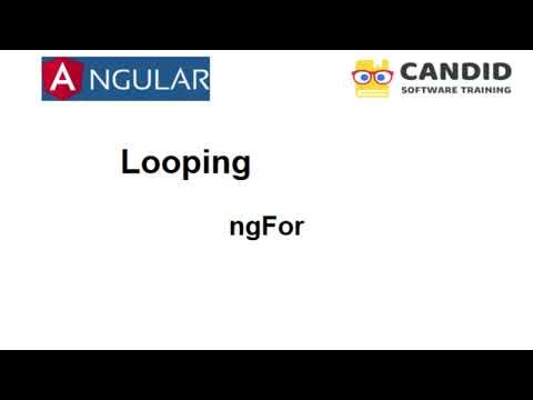 Angular NgFor - YouTube