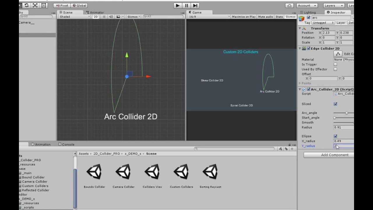 2D Collider PRO - Custom Colliders - YouTube