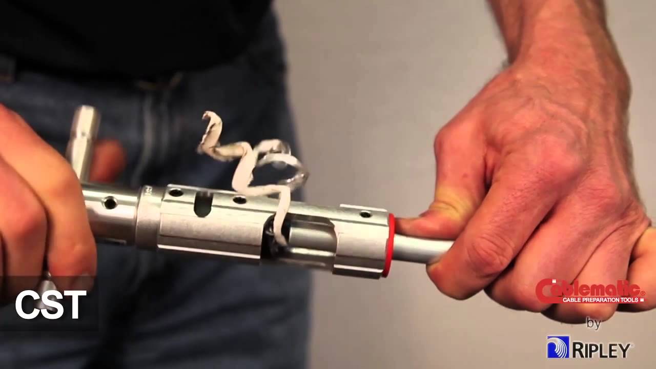Ripley Hardline Process video featuring Cablematic tools - YouTube