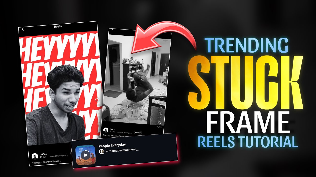 NEW REELS VIRAL STUCK FRAME REELS VIDEO TUTORIAL | PEOPLE EVERYDAY ...
