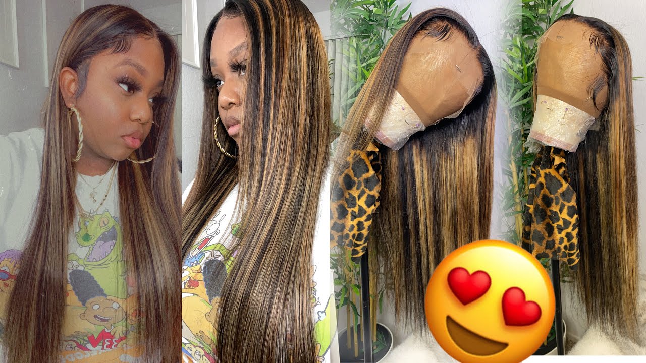 Wig Transformation 😍DIY HIGHLIGHTS ON HD LACE WIG(Part2) || ALIPEARL ...