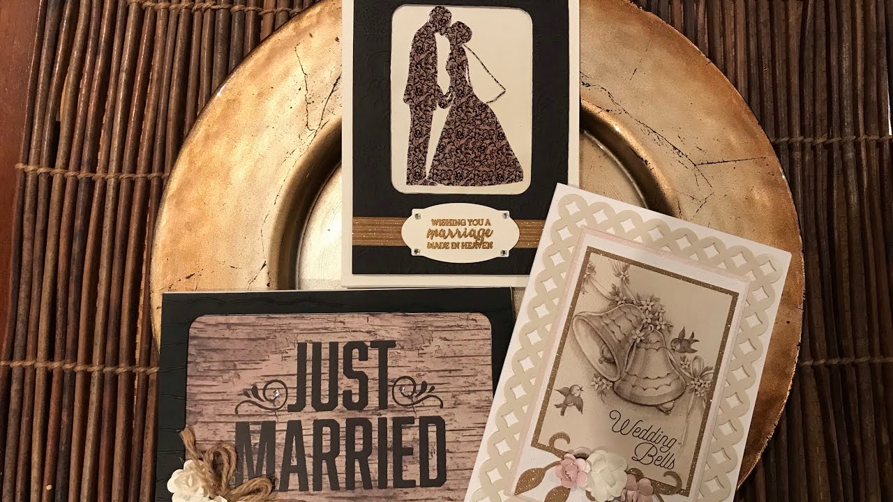 Patterned paper, 4 Rustic wedding cards anyone can make / 1 paper pack ...