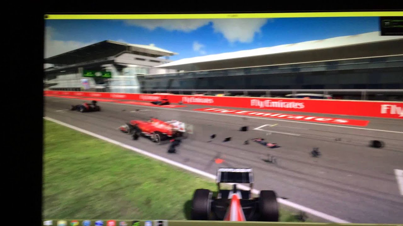 F1 2013 Crash[Monza] - YouTube