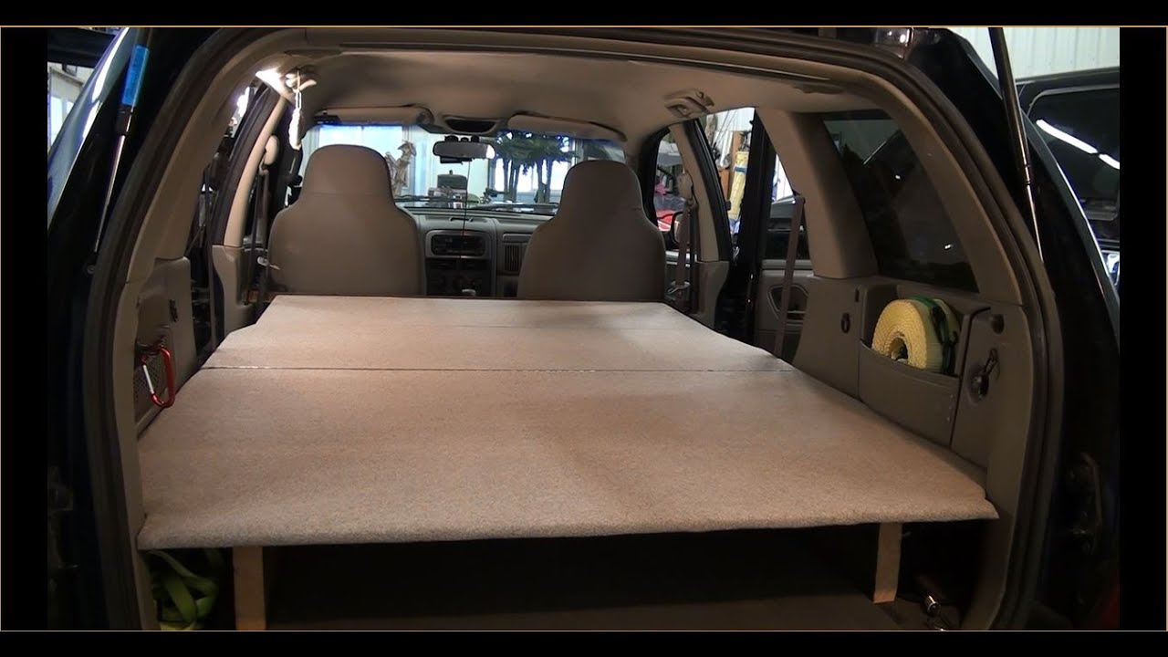 Jeep WJ Bed Platform Project - YouTube
