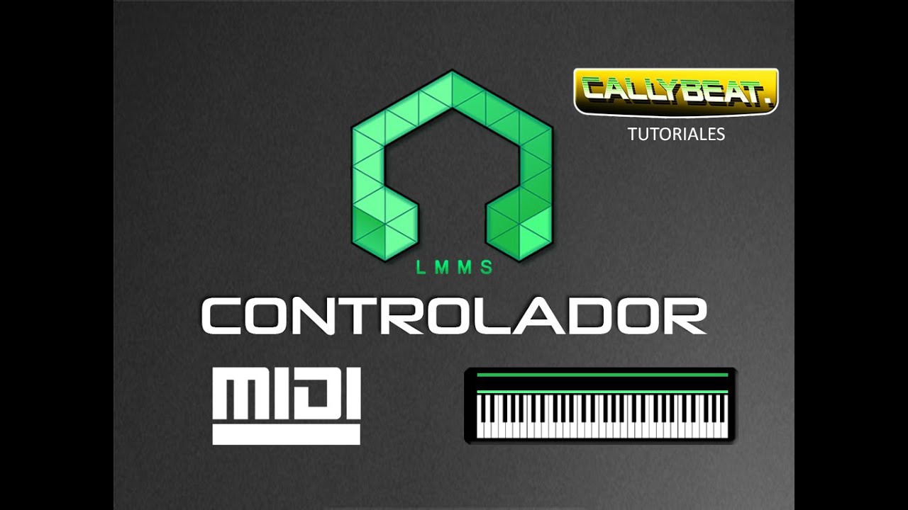 Trabajando con un controlador MIDI en LMMS / MIDI Control - YouTube