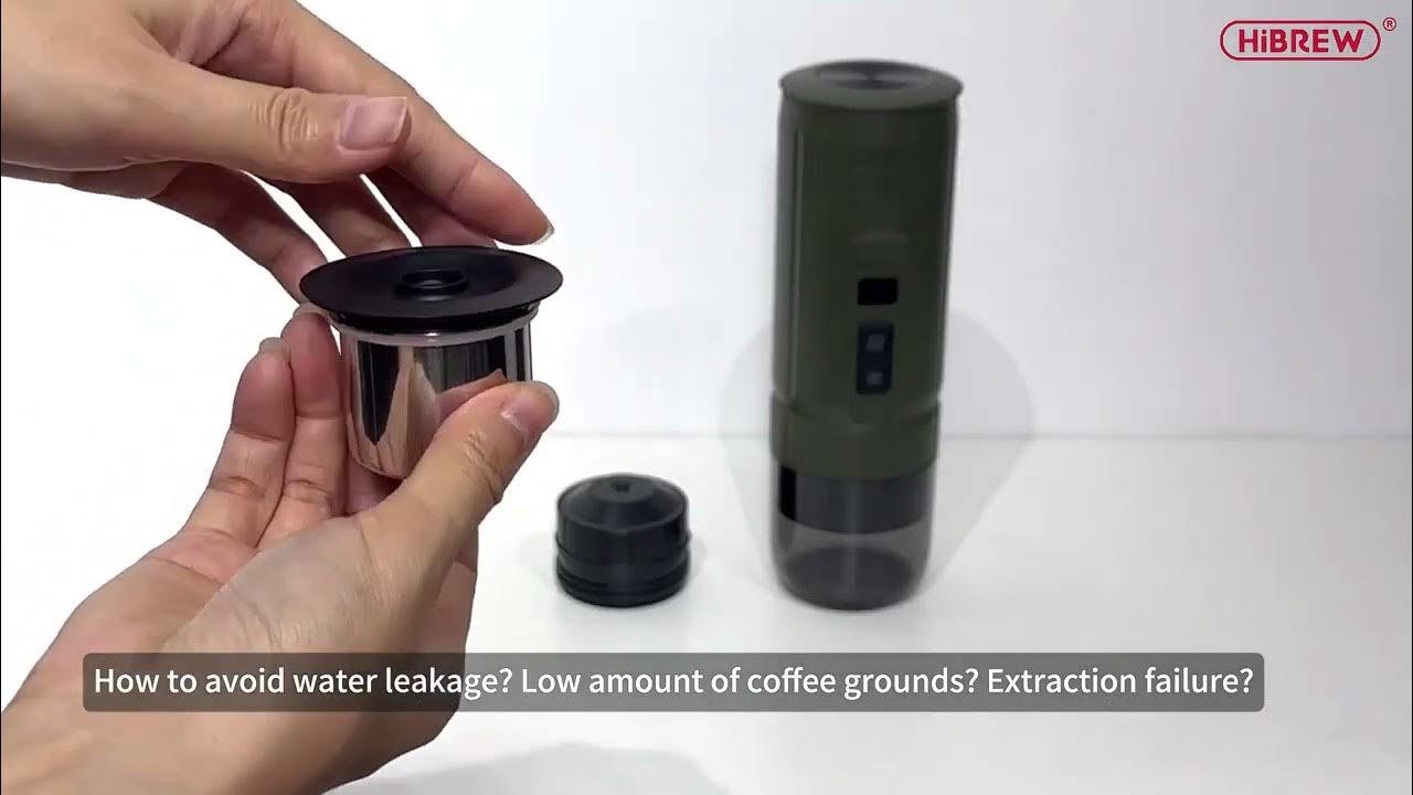 Hướng dẫn khắc phục sự cố pin trên máy phà cà phê HiBREW H4C - YouTube