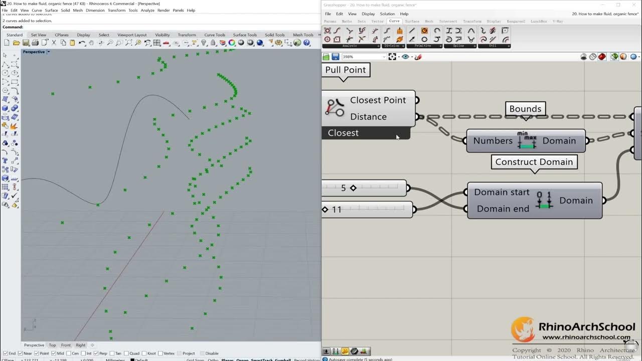 RhinoArchSchool - Grasshopper Architecture Tutorials from Beginner to Advanced 2023 - 20 - YouTube