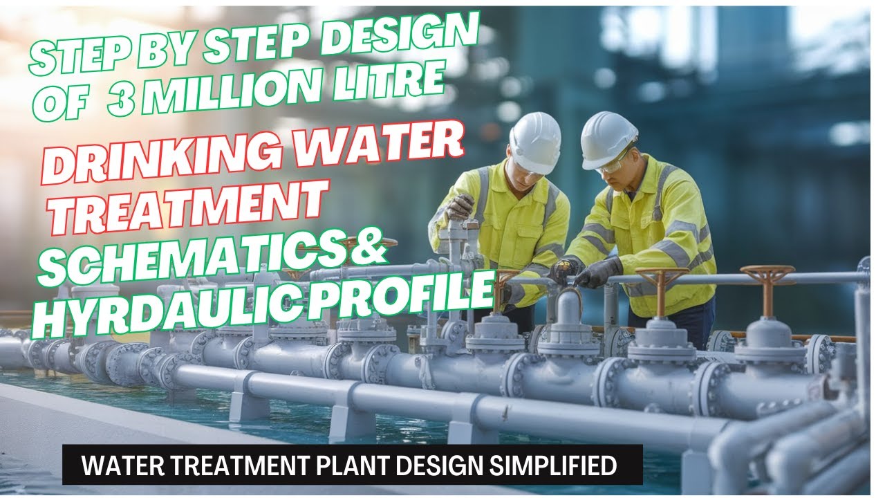 Mastering Water Treatment Plant Design Schematics & Hydraulic Profile ...