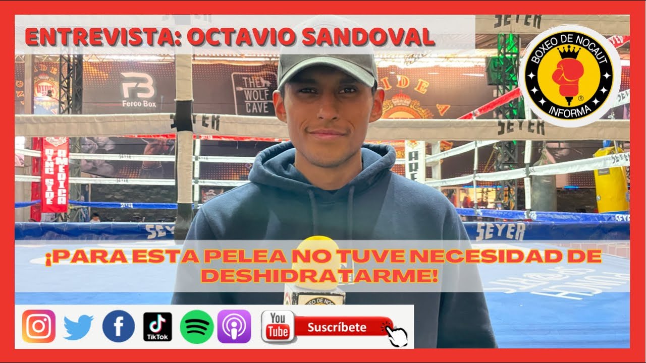 Octavio Sandoval: No voy a perdonar a mi rival - YouTube