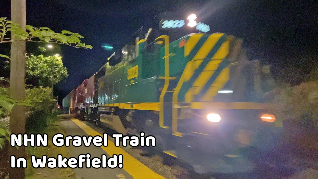 NHN Gravel Train - Return Trip through Greenwood, Wakefield - YouTube