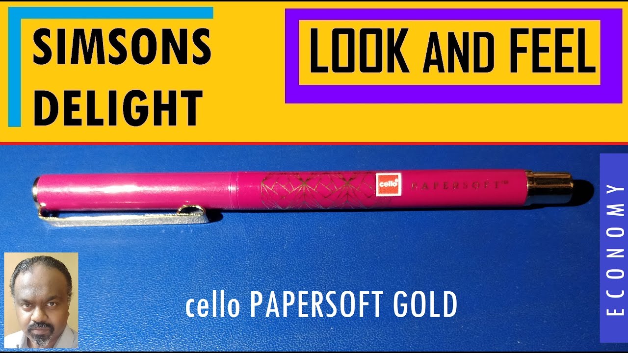How the gold color makes it worthy? | cello PAPERSOFT GOLD | Ballpoint ...