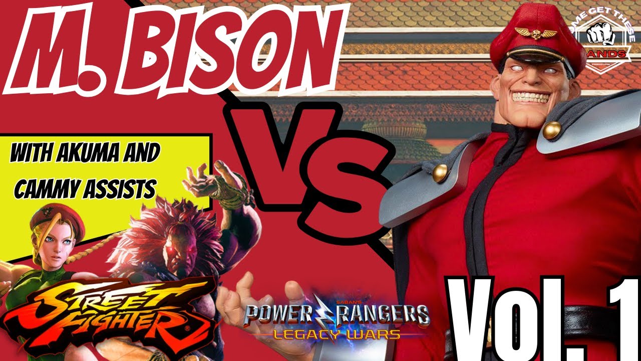 Street Fighter | M Bison Versus Collection | Vol. 1 | Power Rangers ...