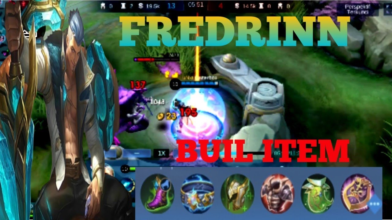 FREDRINN GAMEPLAY TUTORIAL ITEM BUIL SEASON 32 | Fredrinn Tutorial # ...