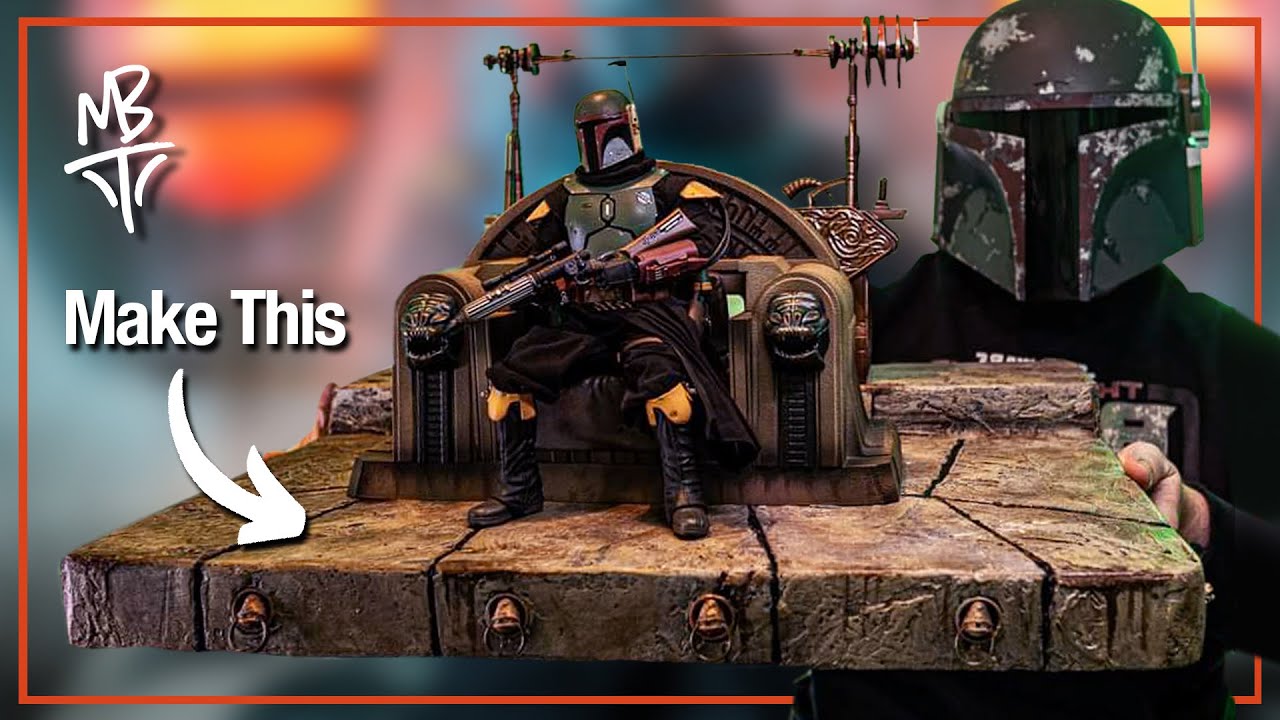 Hot Toys Boba Fett Throne Base Tutorial - YouTube