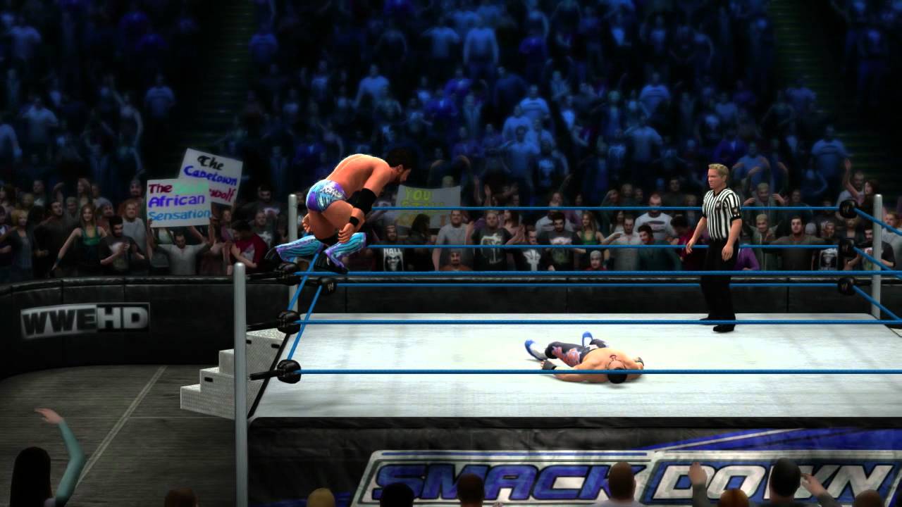Justin Gabriel hits his finisher in WWE '13 (Official) - YouTube