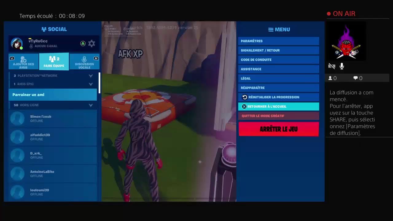 LIVE/ XP FORTNITE 150K PAR MIN ! - YouTube