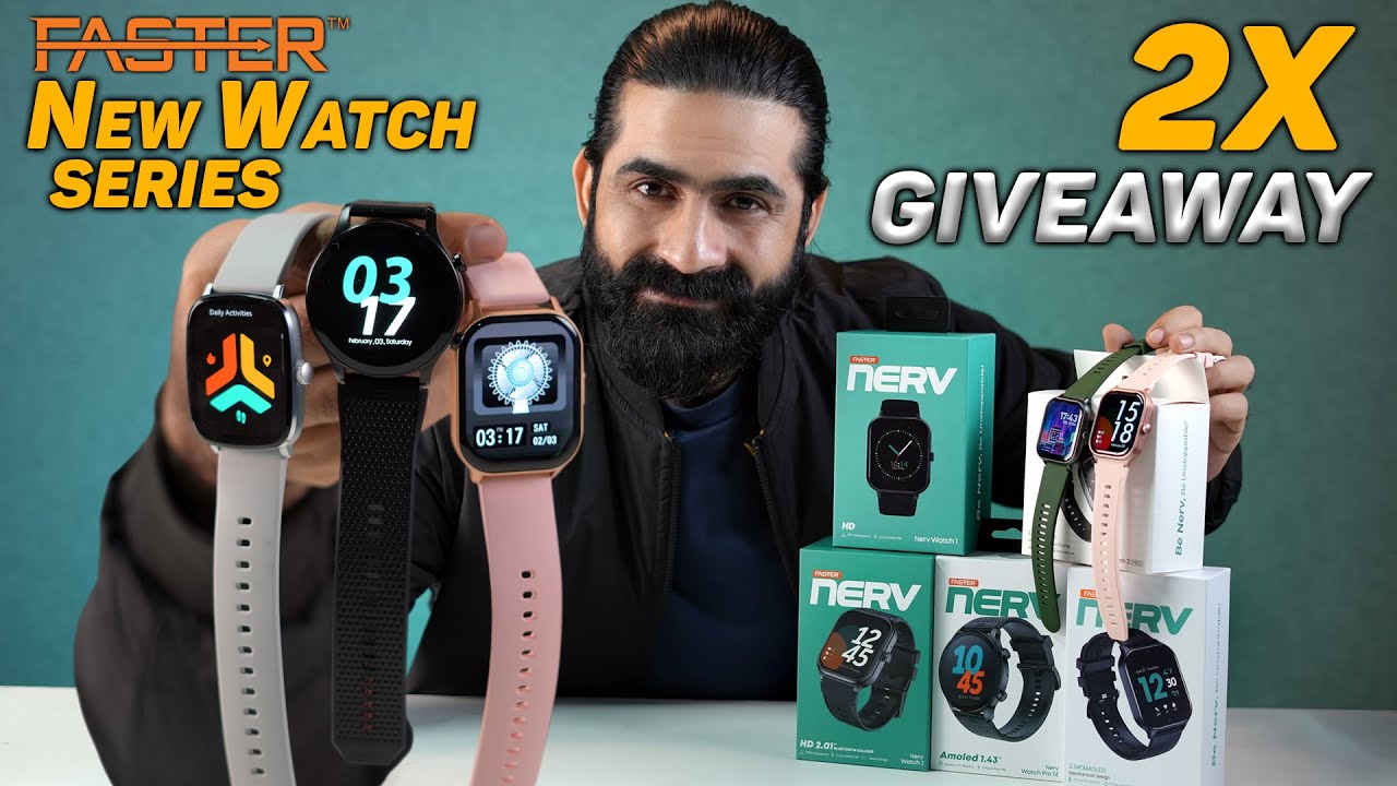 New AMOLED Smart Watches ! Faster Nerv Series Start from 8,000/- ! 2x ...