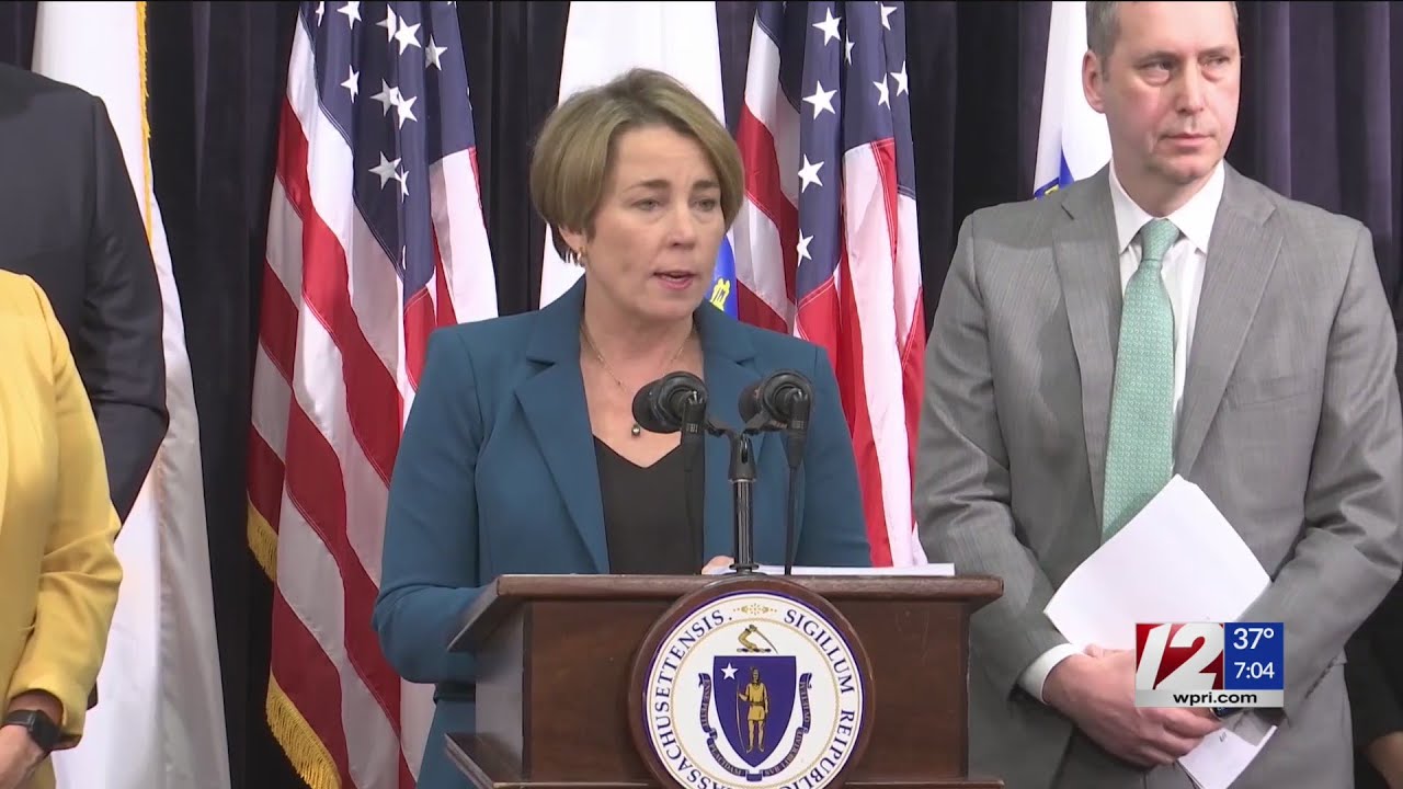 Mass. governor unveils proposed $55.5B state budget - YouTube
