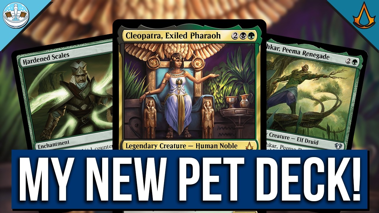 Golgari Legends! | Cleopatra, Exiled Pharaoh EDH Deck Tech | MTG ...