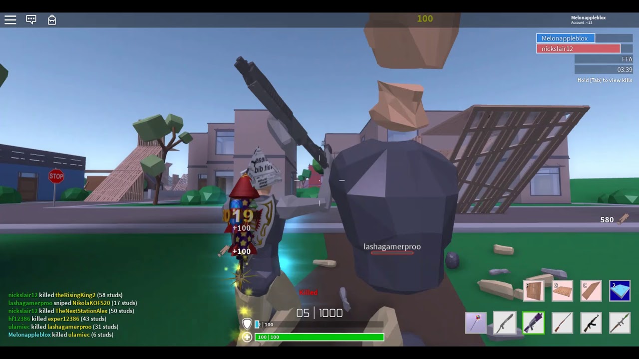 "Roblox Strucid" A Shotgun only Minitage - YouTube
