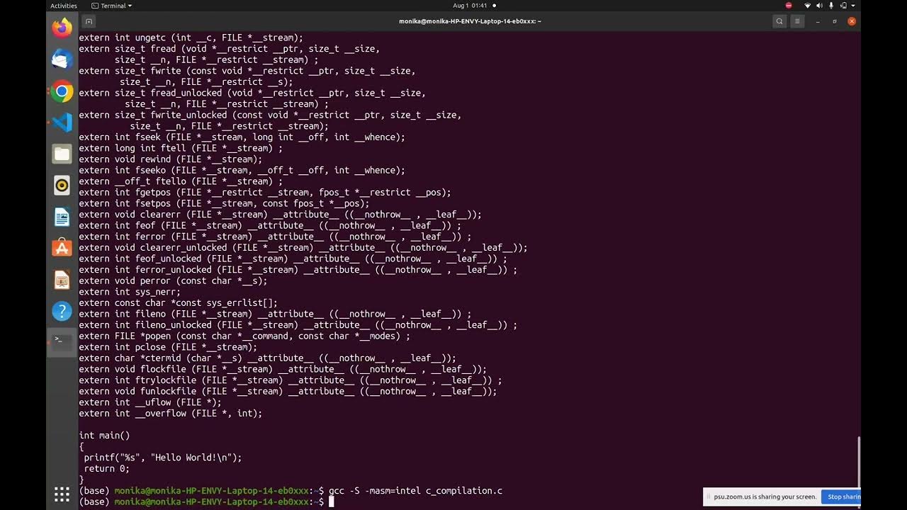 The Four Steps of C Compilation Process-Explained with Example - YouTube