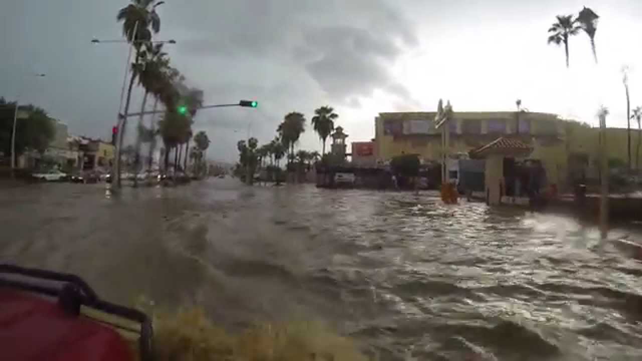 Hurricane Marie Cabo San Lucas 2014 - YouTube