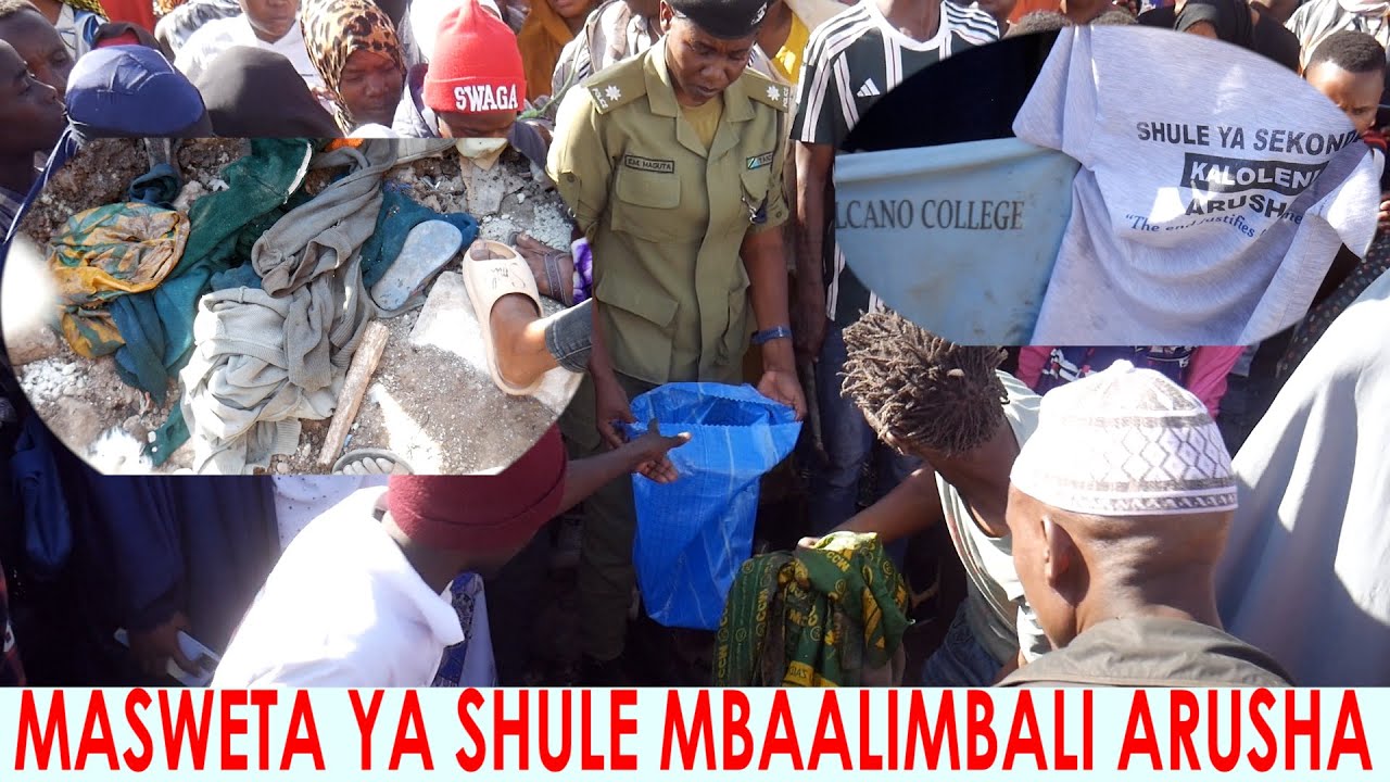 INASHANGAZA MASWETA ZAIDI YA 20 YA SHULE YAFUKULIWA ENEO AMBALO MTOTO ...