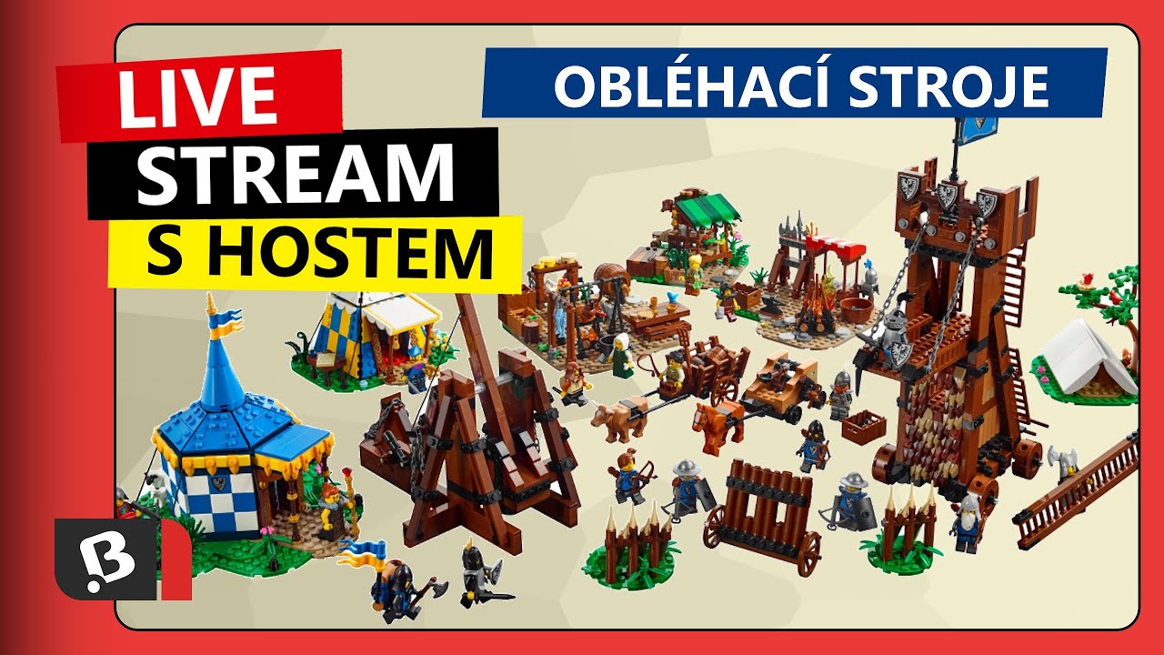 Live 🔴 | Interaktivní LEGO stream #17 (Obléhací stroje) - YouTube