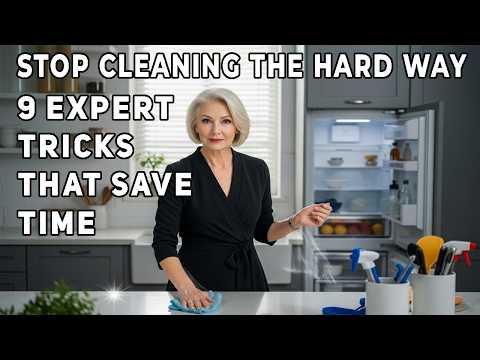 Stop Cleaning the Hard Way – 9 Expert Tricks That Save Time