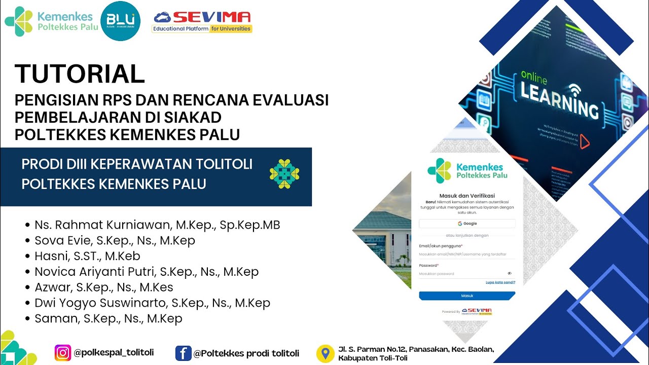 Tutorial Pengisian RPS & Rencana Evaluasi Pembelajaran di SIAKAD ...