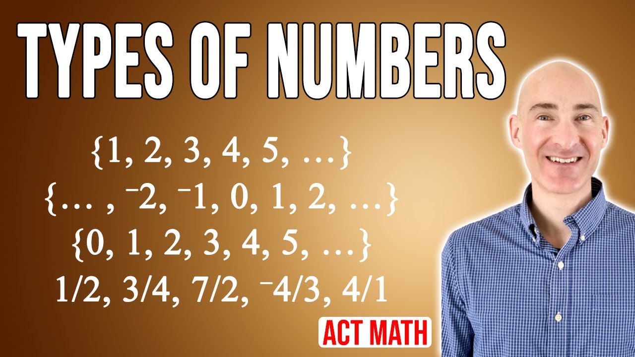 Types of Numbers (ACT Math Review Video Course 8 of 65) - YouTube