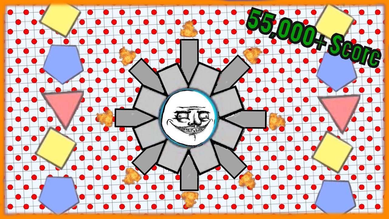 BEST OCTO BARREL TANK COMBO?!?!?!?! 55,000+ SCORE (Diep.io) - YouTube