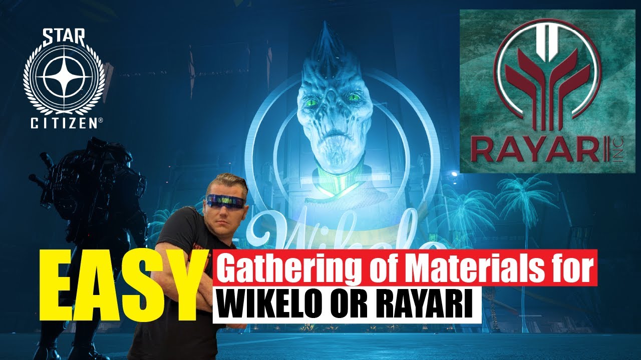Guide on Wikelo and Rayari Materials EASY | Star Citizen - YouTube