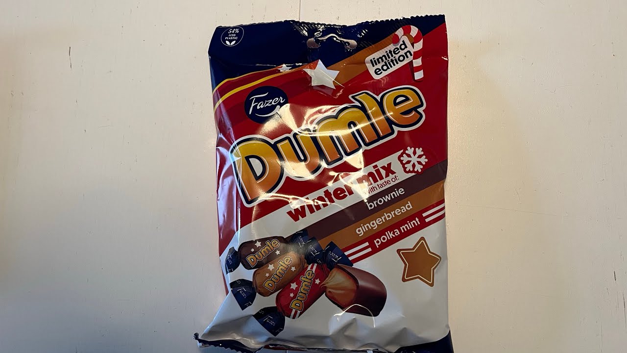 Dumle Winther mix, brownie, gingerbread og polka Mint - YouTube