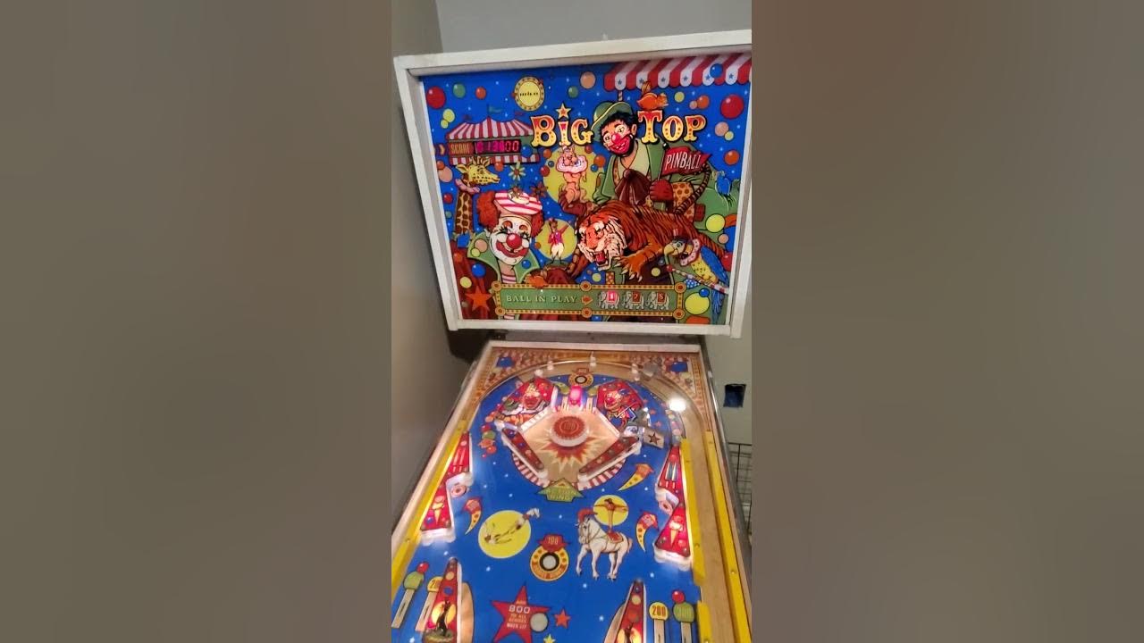 wico big top pinball machine demo by Marco - YouTube