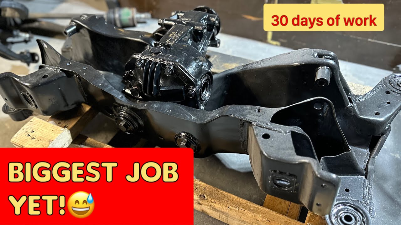 DSM REAR SUBFRAME FINAL ASSEMBLY AND INSTALL-CV AXLE BOOT REPLACEMENT ...