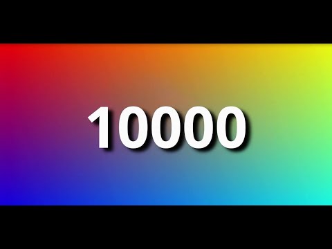 10,000 Second Timer, 10,000 Second Countdown Clock, No Music - YouTube