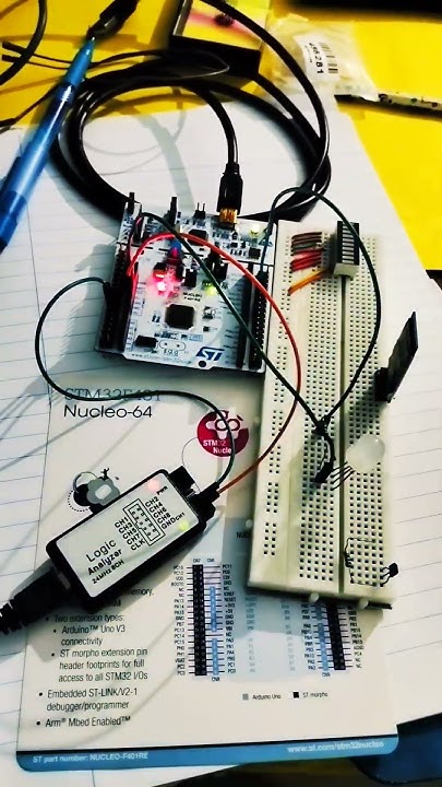 USB logic analyzer using Stm32 #sensor #arduino #college #stm32 #iot #finalyear #project # ...