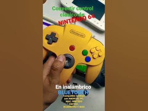 como hacer tu propio control n64 Bluetooth compatible con switch y ...