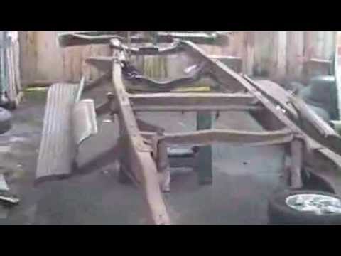 1951 chevy 3600 update....Frame work - YouTube