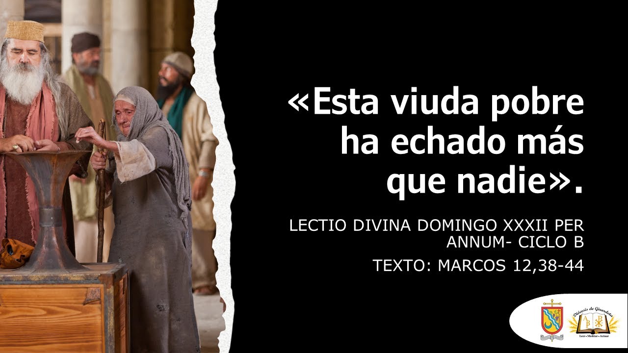 Domingo Xxxii Del Tiempo Ordinario Ciclo B Marcos 12 38 44 Pbro