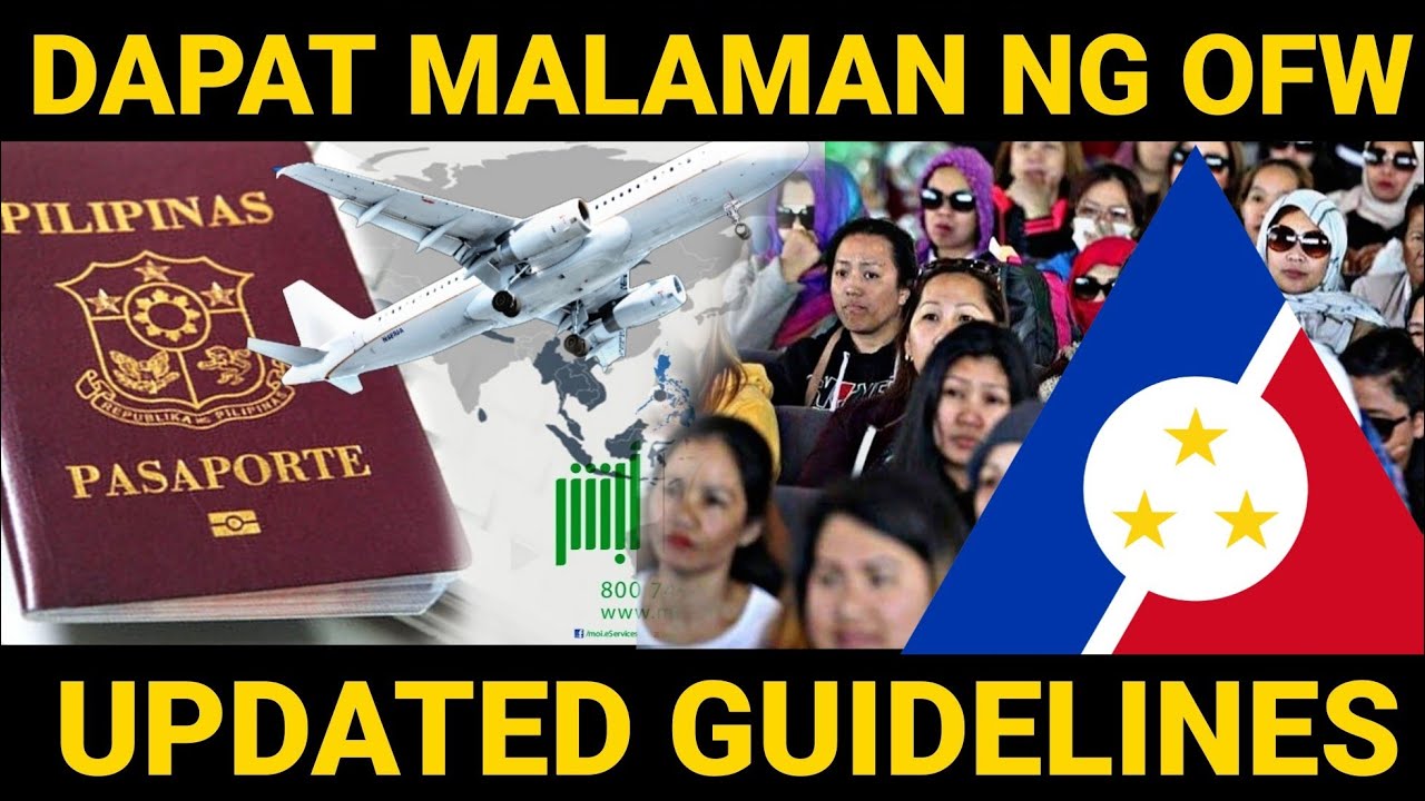 UPDATED GUIDELINES SA MGA UUWING OFW SA PILIPINAS : 8 STEPS | MAS ...