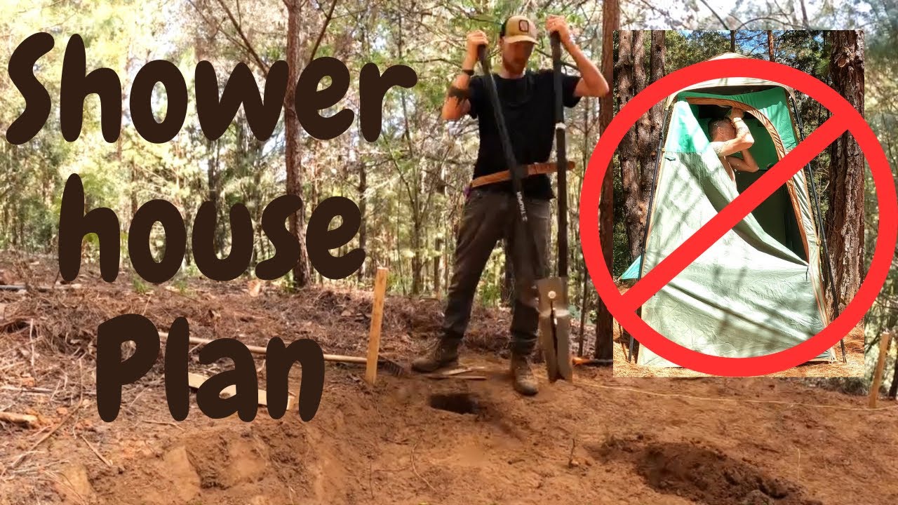 Off Grid Shower House Plan Youtube