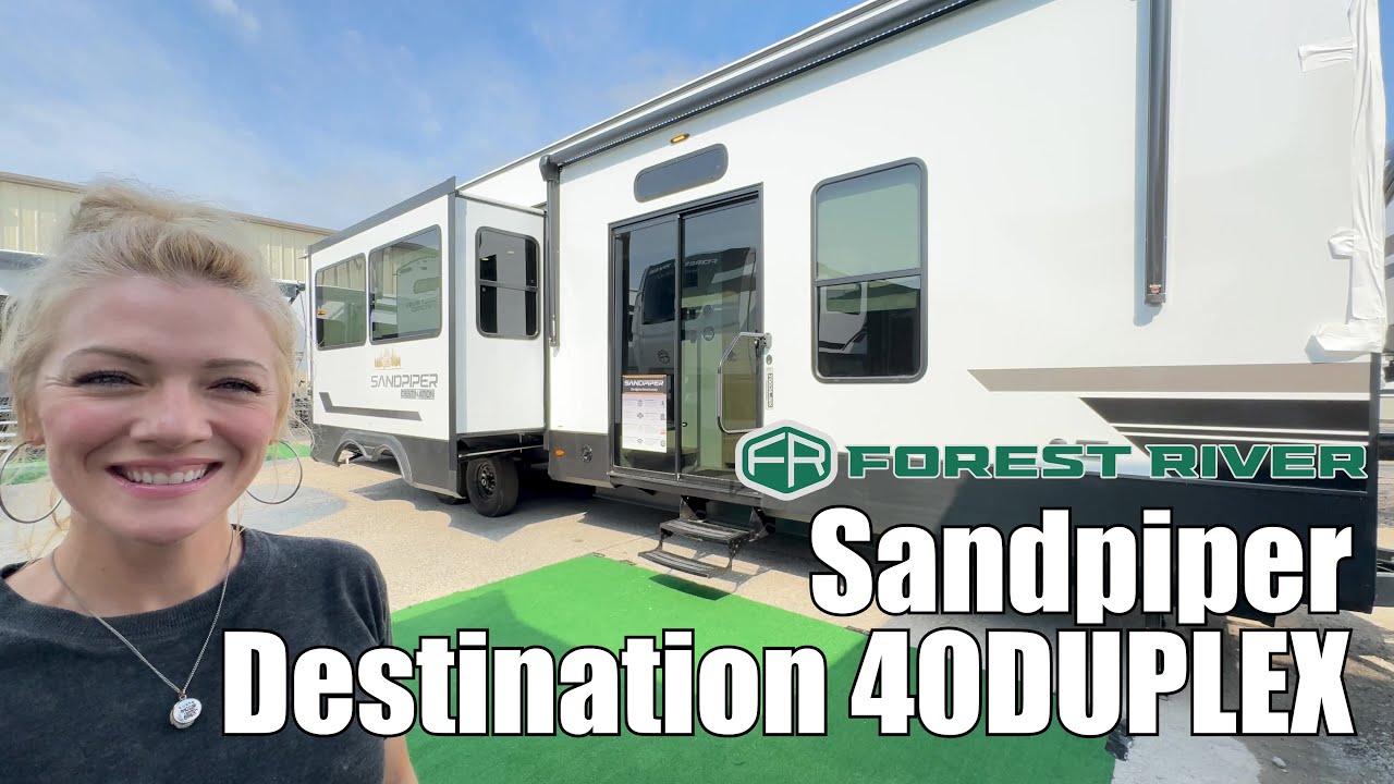 Forest River RV-Sandpiper Destination-40DUPLEX - YouTube