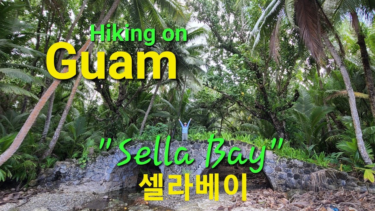 #괌 셀라베이 트레킹 Epic Guam Rainforest Hikes "Sella Bay" - YouTube