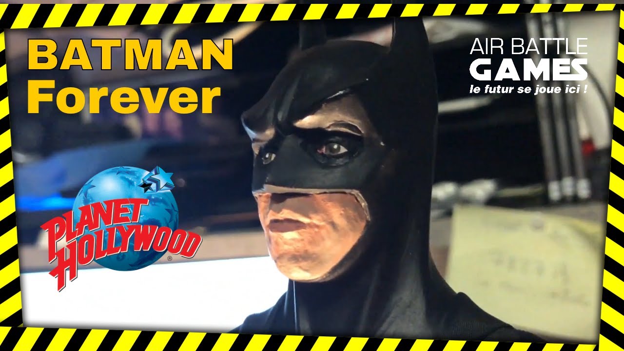 Batman Forever Props Planet Hollywood "accessoire de film" - YouTube