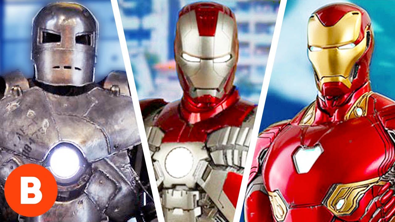 Iron Man's Most Powerful High-Tech Suits, Ranked - YouTube