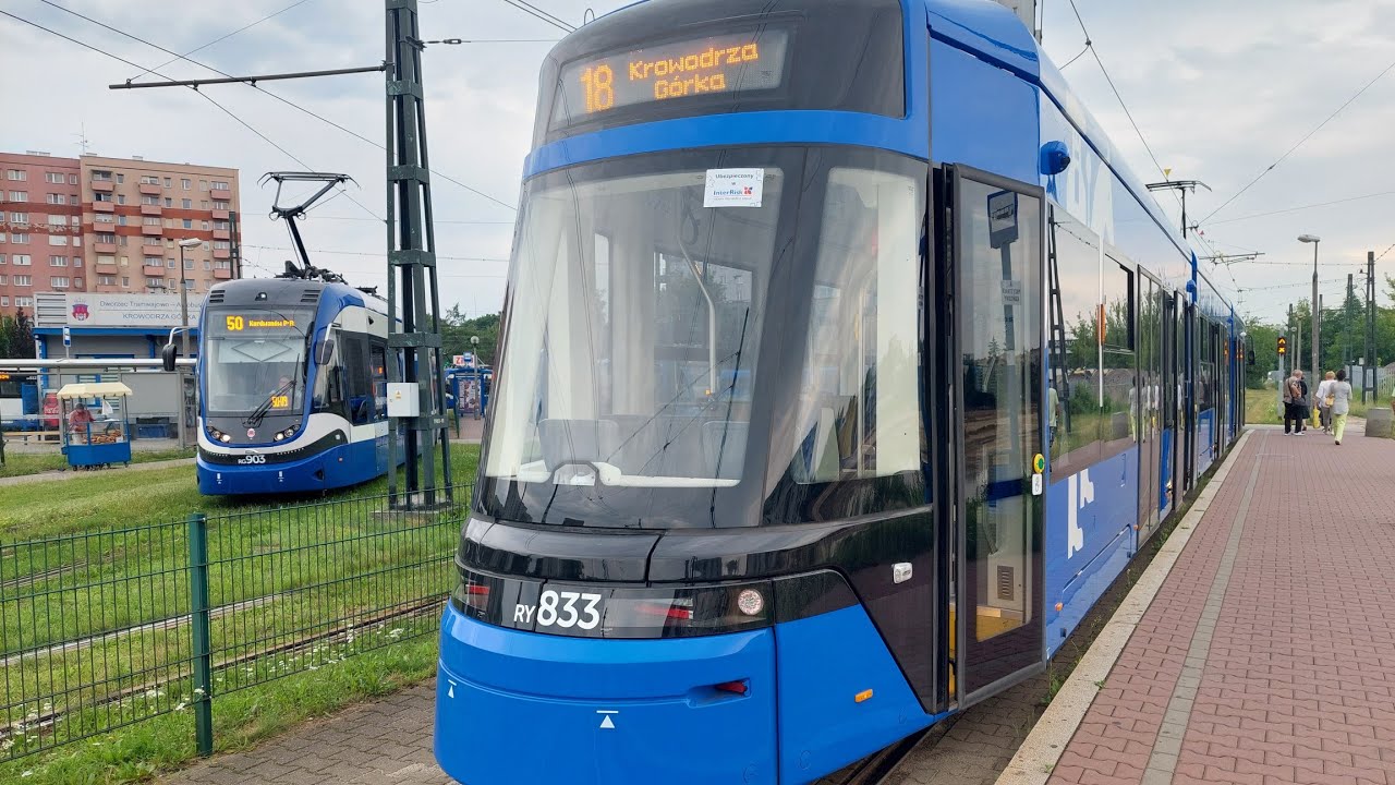 STADLER TANGO #RY 833 18 ️KROWODRZA GÒRKA @MPK KRAKÓW - YouTube